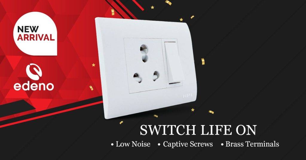 HPL One of top 10 best electrical switches in India - HPL