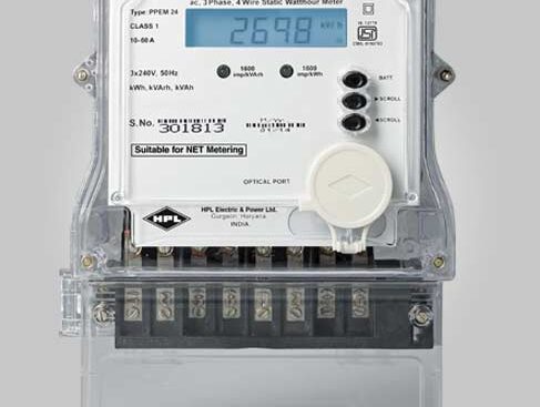 3 Phase Panel Mounted Meter with LCD Display - HPL
