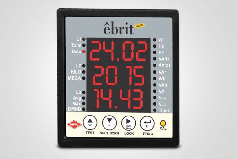 Ebrit Multi Function Panel Meter - HPL